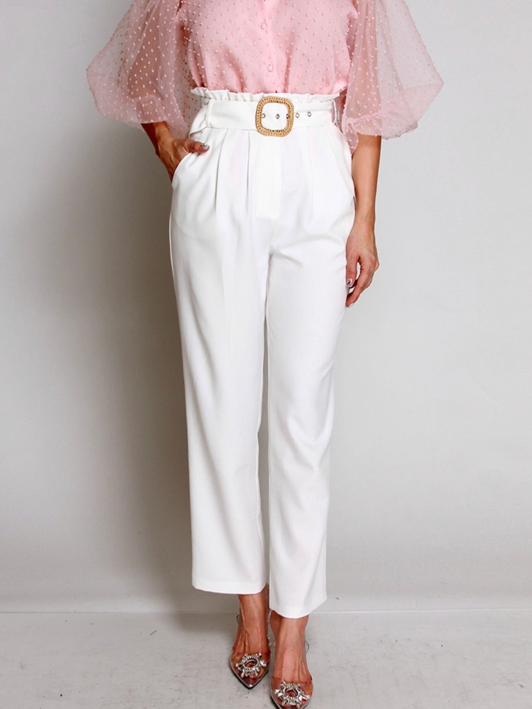 Unique White Pant – Sis Boutique PR